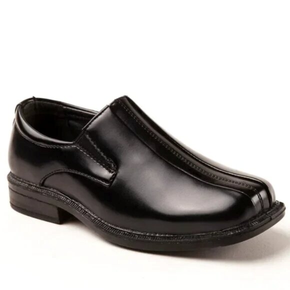 Deer Stags | Shoes | Deer Stags Kids Wings Black Dress Shoes Boys ...